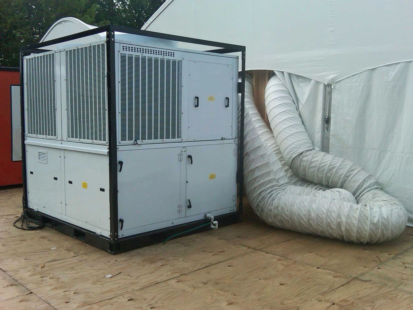 Package Rental A/C Units - High Static & Hybrid Chillers