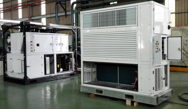 Package Rental A/C Units - High Static & Hybrid Chillers